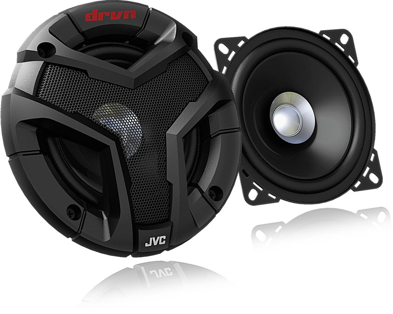 JVC CS-V418 - 10cm 180W Dual Cone Coaxial Speakers – Car Audio Direct