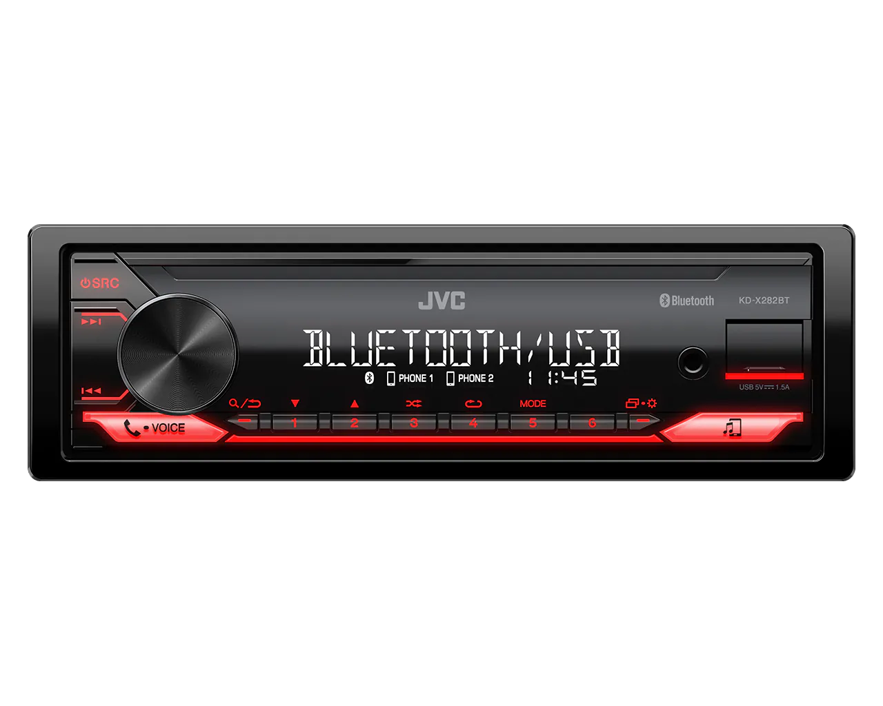 JVC KD-X282BT - Digital Media Receiver Bluetooth® AUX In USB Car Stere ...