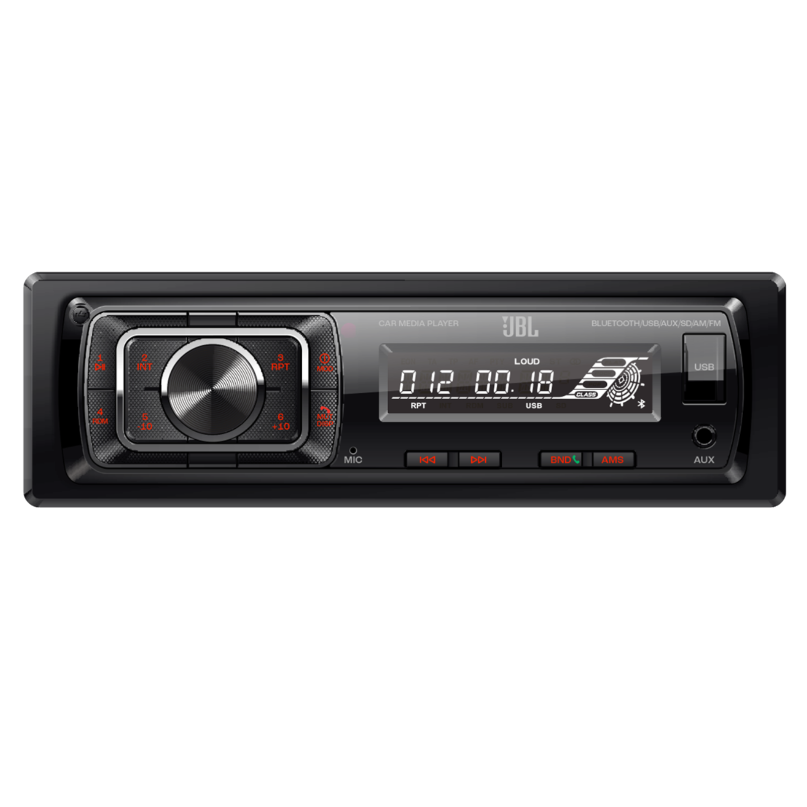 JBL Celebrity 150 Mechless Car Head Unit Bluetooth USB AUX SD Stereo ...