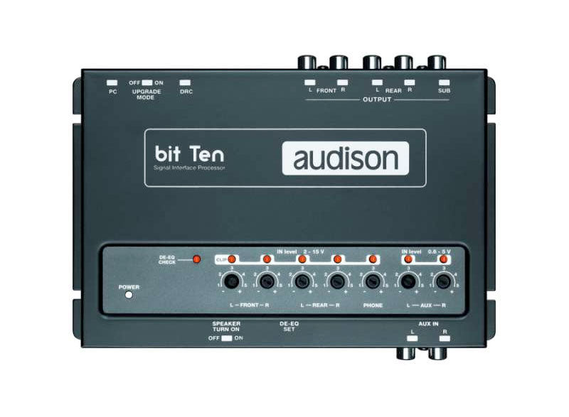 Audison Bit Ten - Signal Interface Processor – Car Audio Direct