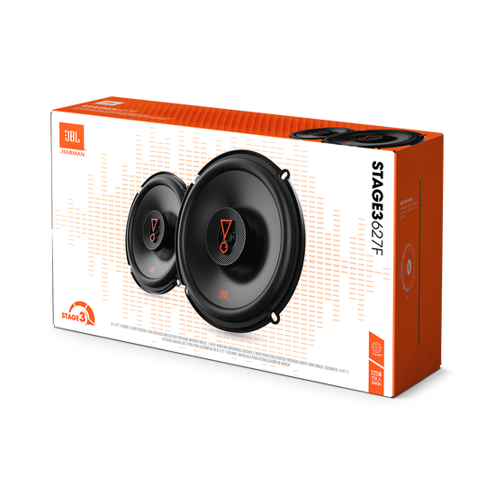 JBL Stage3 627F 6.5" 16.5cm 2 Way 225 Watts Coaxial Car Shelf Door Spe ...