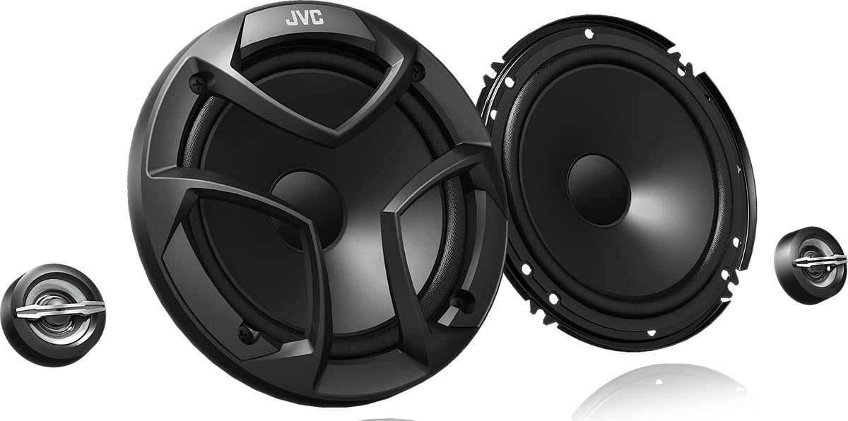 JVC CS-JS600 - 16cm 300W component speakers – Car Audio Direct