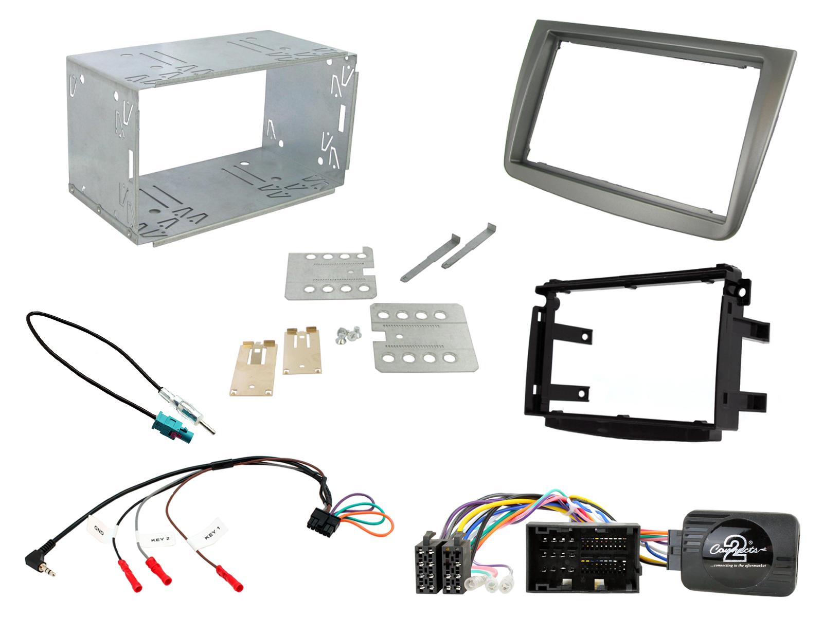 Connects2 CTKAR06 Alfa Romeo Mito 2014> Double Din Complete Fitting Kit ...