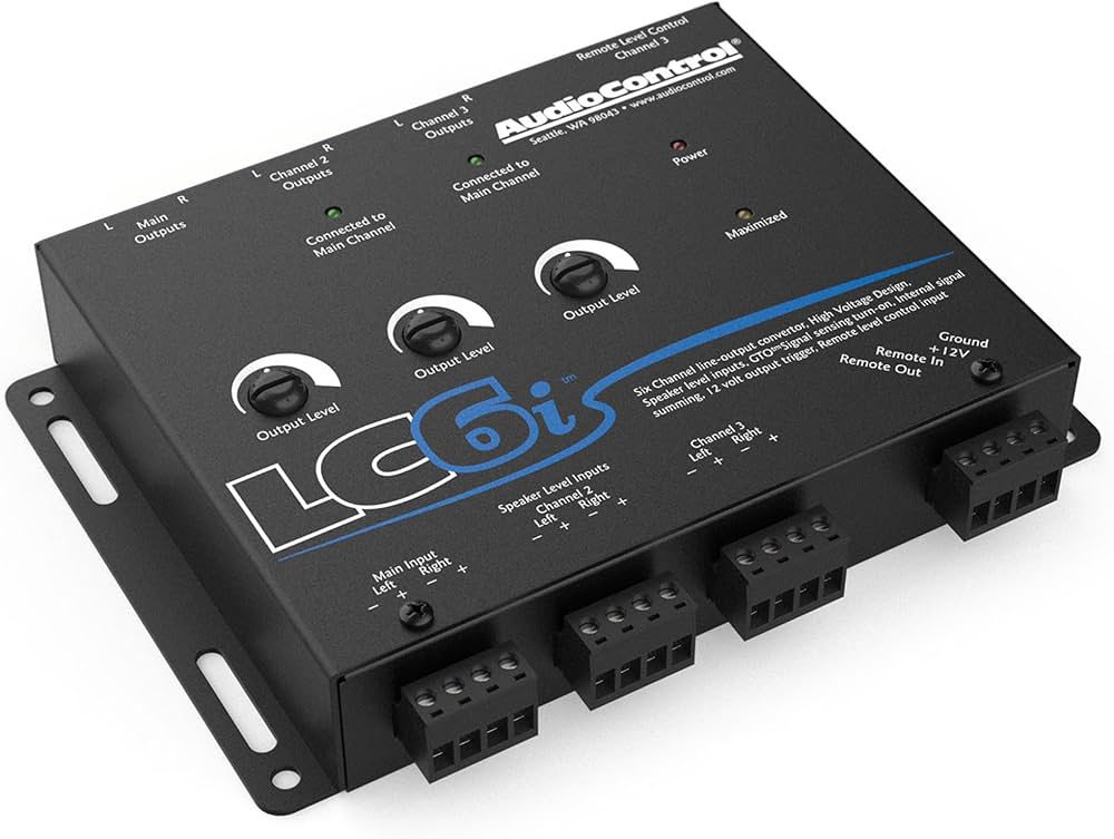 AudioControl LC6i - 6 Channel Line Output Convertor – Car Audio Direct