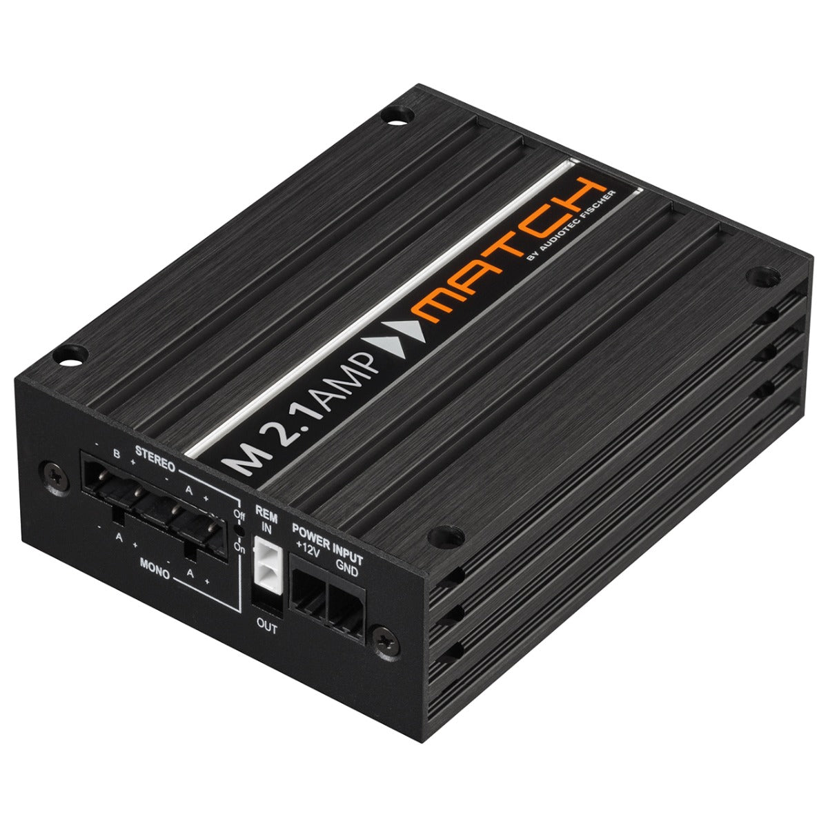 MATCH M 2.1AMP Switchable Mono / Stereo 350w Micro Amplifier – Car ...