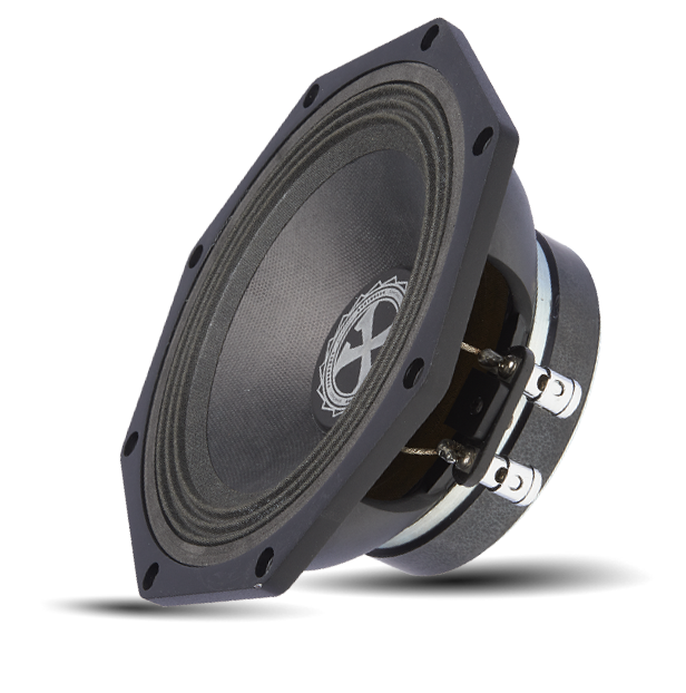 PowerBass XPRO-65CX 6.5" PRO Audio 300W Octagonal Mid-Range Speaker ...