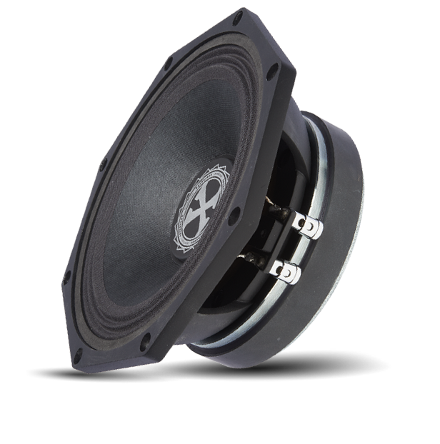 PowerBass XPRO-8CX 8" PRO Audio 450W Octagonal Mid-Range Speaker – Car ...