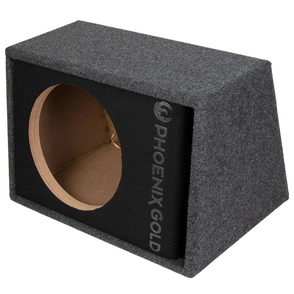Phoenix Gold ZB112P 12 Inch Ported Subwoofer Bass Box / Enclosure – Car ...